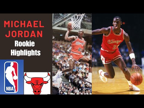 Michael Jordan Rookie Season - YouTube