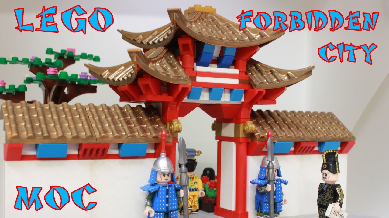 lego China moc [Chinese forbidden city] - YouTube