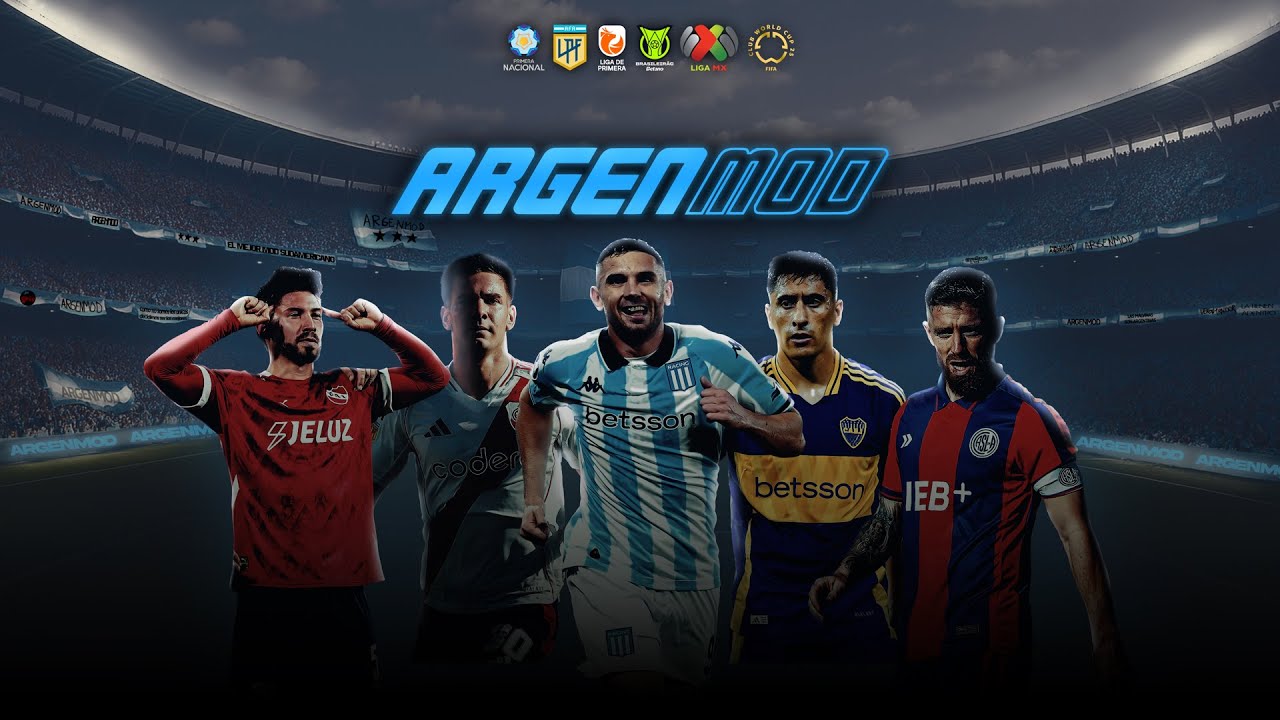 ARGENMOD FC25 I Kits ACTUALIZADOS I El Mejor Mod SUDAMERICANO para FC25 ...