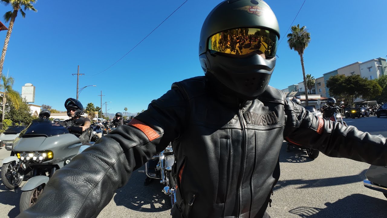 Harley Davidson Los Angeles California Love Ride 2025 - YouTube