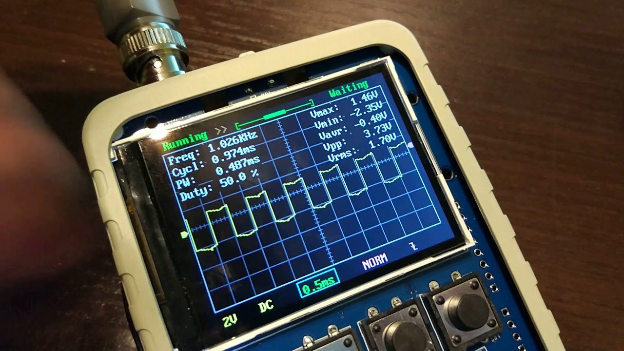 Dso Shell noise and voltage level problem - YouTube