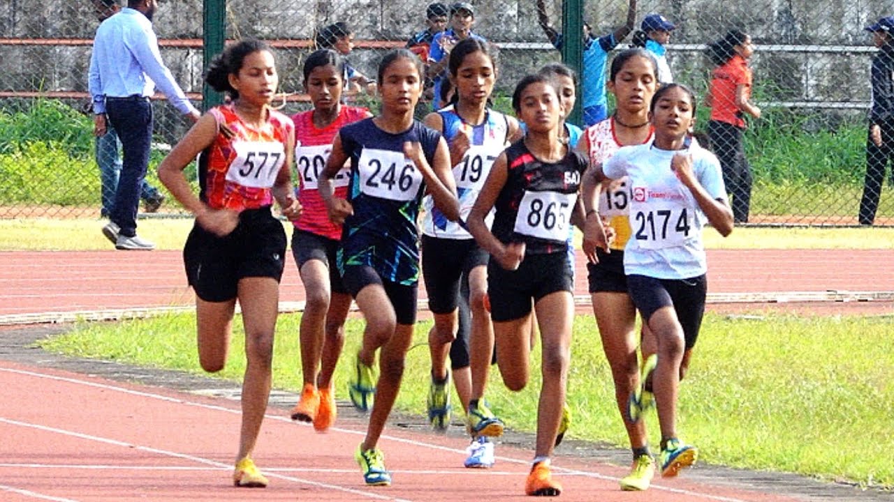 600m Race Girls U14 - M.K Joseph Memorial 17th KERALA STATE INTER ...