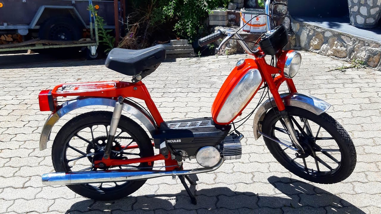 Mofa Story | Mofa Tuning | Hercules Prima 5 | CrossRadler - YouTube