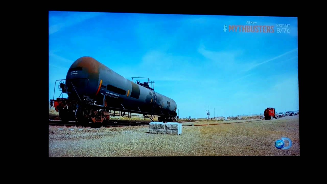Mythbusters Tanker Crush with Adam Sound Effect - YouTube