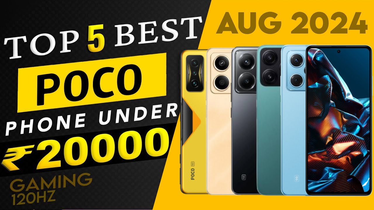 Best Poco 5G Phone Under 20000 in 2024| 12GB+512GB | Curved Display Top ...