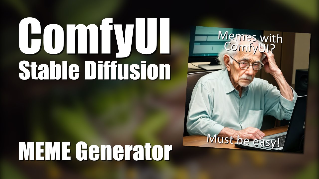 ComfyUI: MEME Generator | Stable Diffusion | Deutsch | Englische Untertitel - YouTube