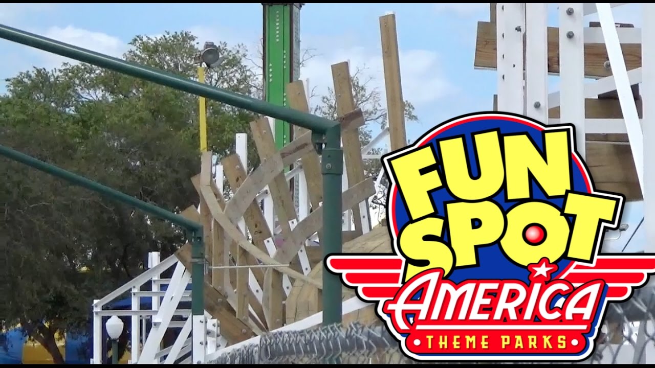 Fun Spot Mine Blower Construction Update March 8th - YouTube