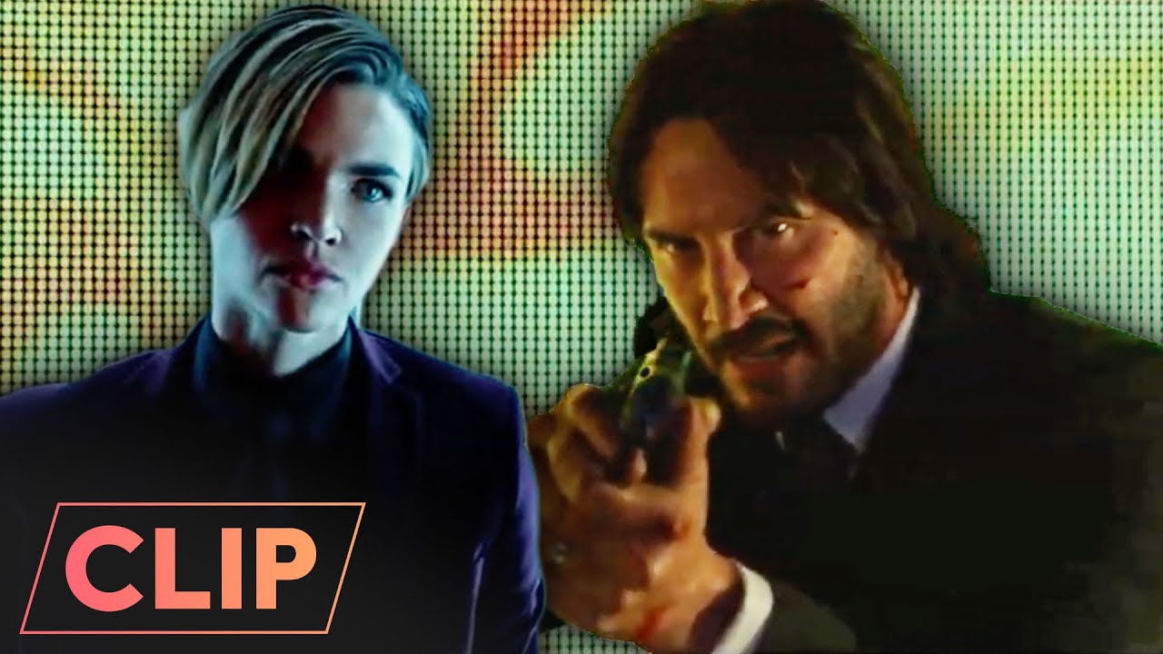 John Wick: Chapter 2 (2017) | Wick Squares Off Against Ares | Keanu ...