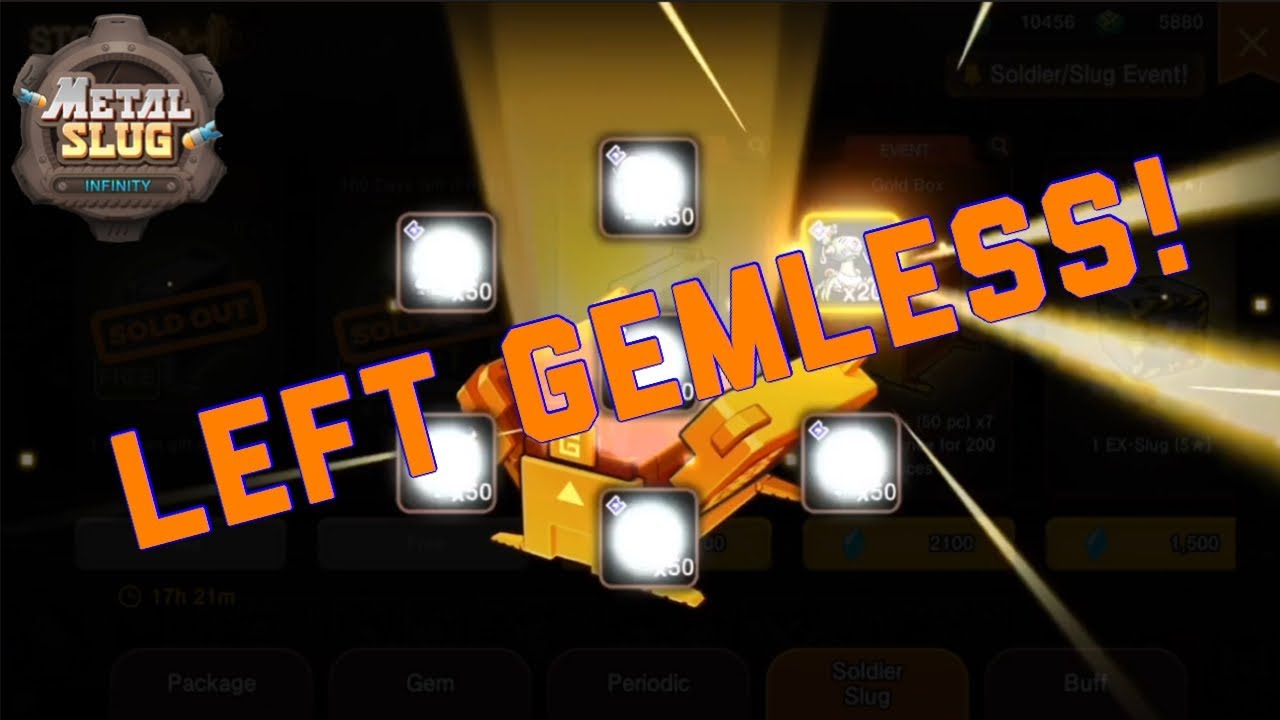 Gold Levels + Gold Boxes - Metal Slug Infinity - YouTube