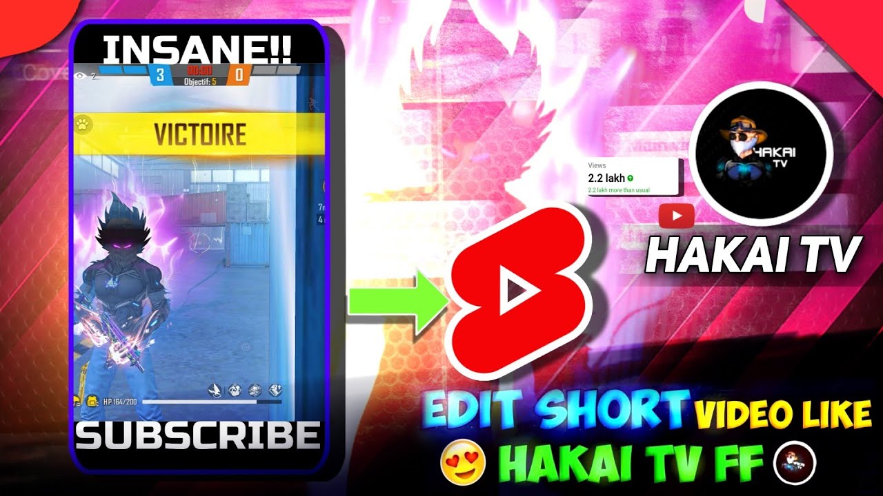 Hakai Tv Viral Short Video 😱 Editing Tutorial | Editing Secrets ...