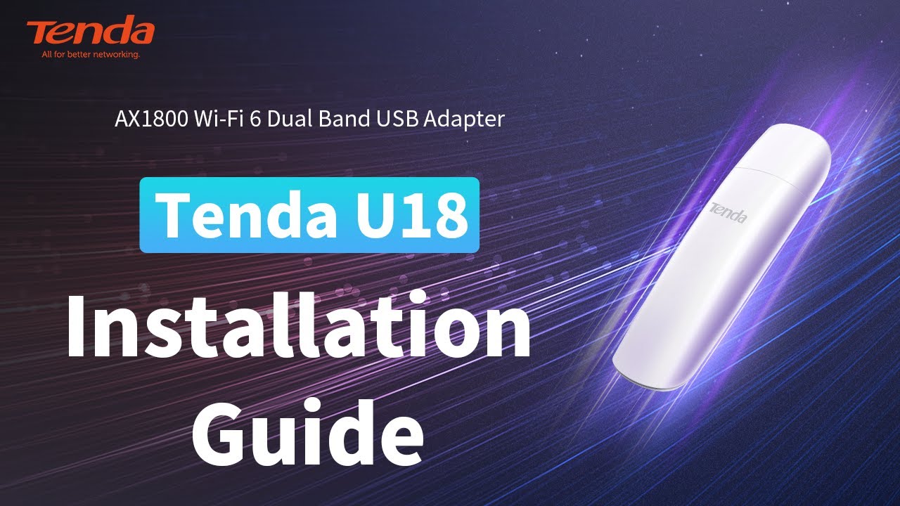 Tenda U18 Unboxing & Installation Guide ⚙️🔧 - YouTube