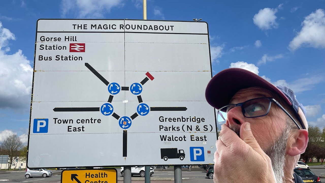 I Brave The Magic Roundabout 🚗 - YouTube