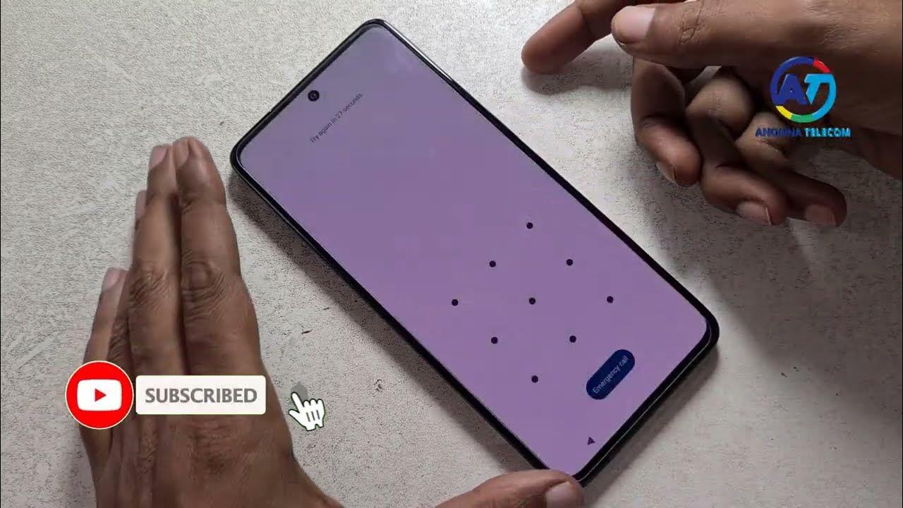 Hard Reset Motorola Moto G Stylus (2023) Forgot Screen Lock Pattern Pin Password Fingerprint ...