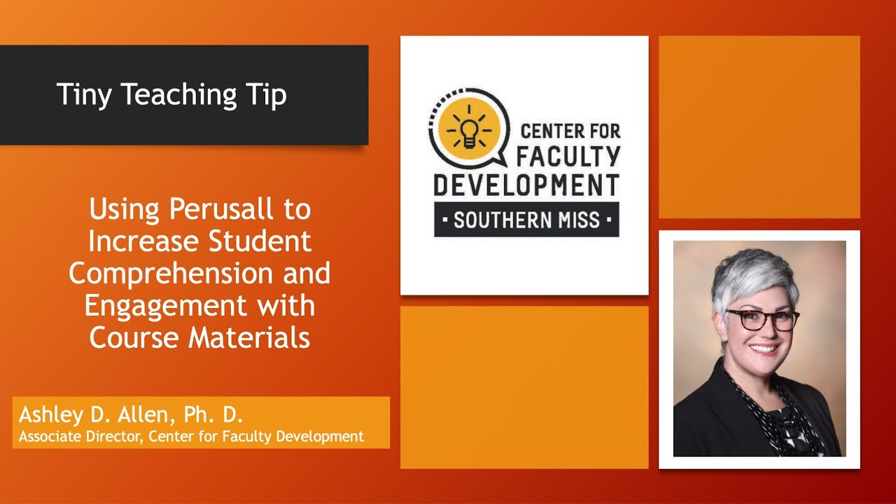 Using Perusall to Increase Student Comprehension and Engagement with Course Materials - YouTube