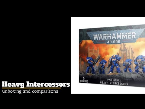 Space marine primaris heavy intercessors unboxing and thoughts - these ...