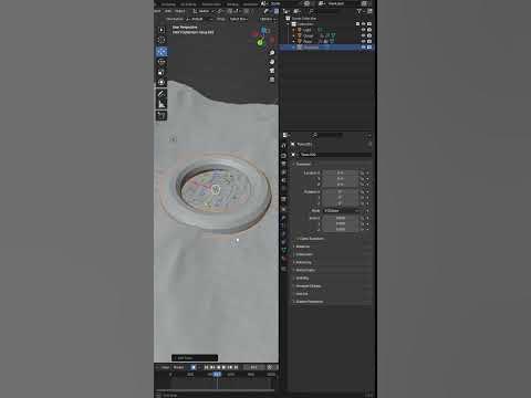How To Float Any Object On Water - Blender Tutorial #blender #3d #tutorial #render #animation # ...