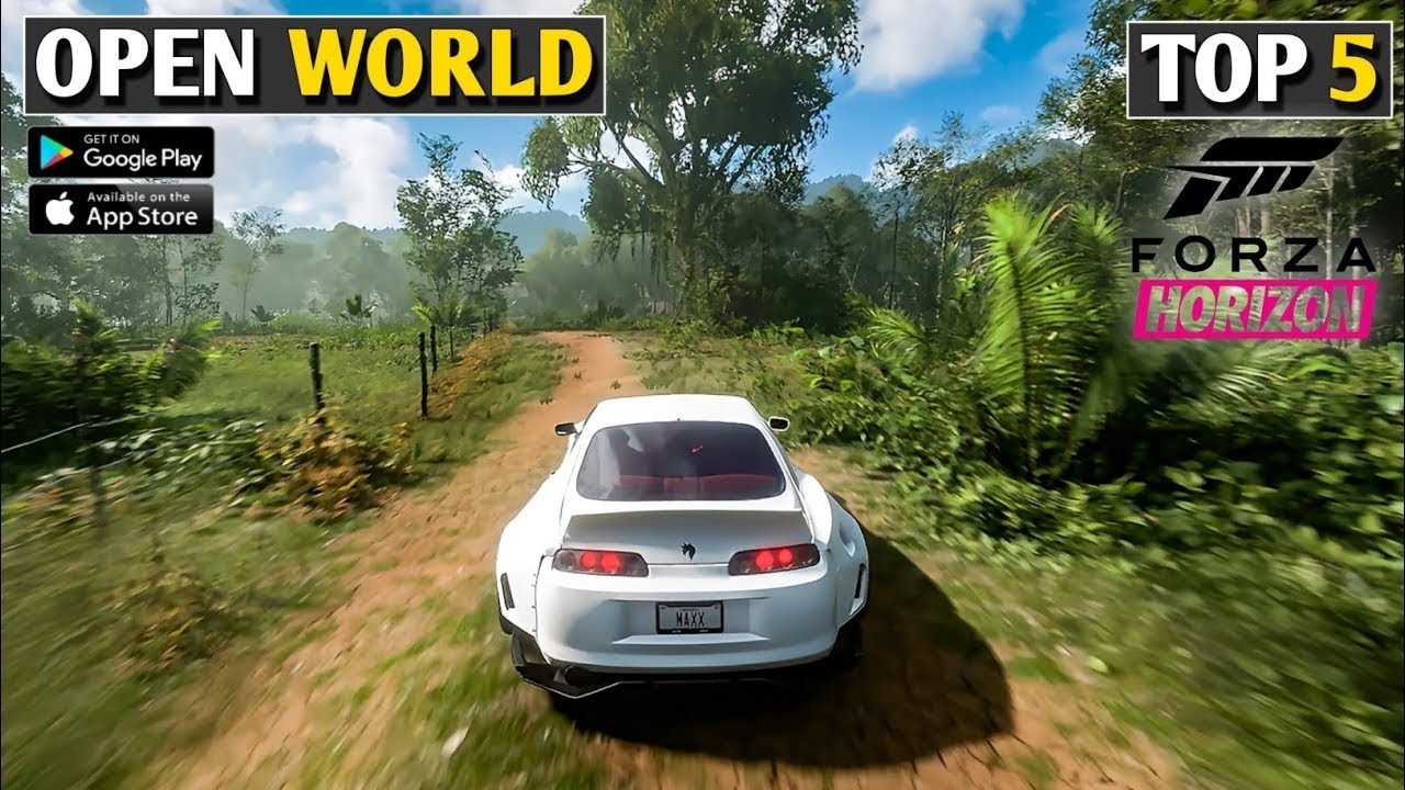 top 5 open world game like for forza horizon 5 for Android|Part-1||High ...