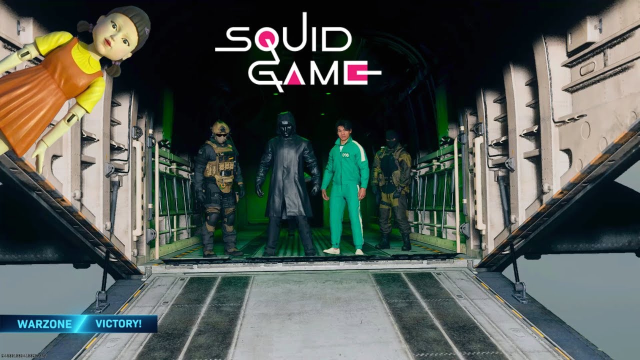 COD Squid game. Full gameplay, VICTORY | No commentary | Red light ...