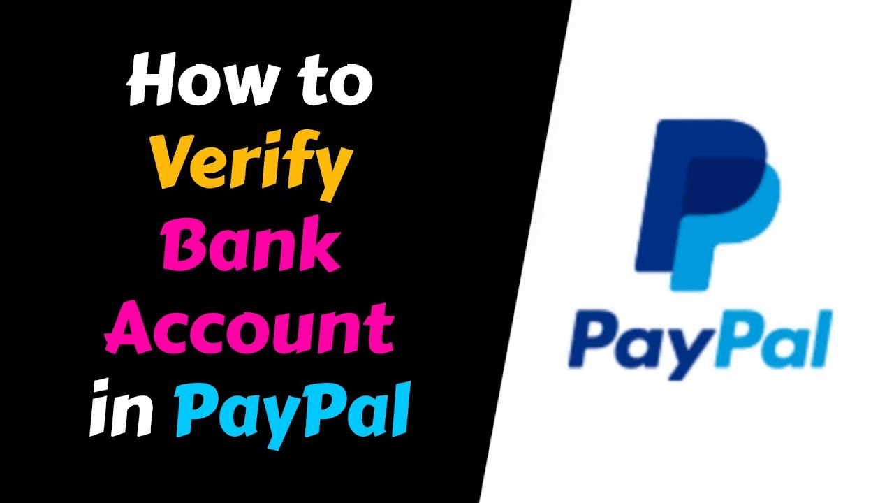 How To Verify Bank Account In PayPal With Two Small Deposits YouTube how-to-verify-bank-account-in-paypal-with-two-small-deposits-youtube