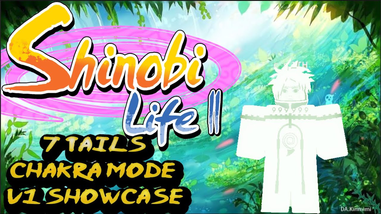 Seven Tailed Incomplete CHAKRA MODE VS The Five Tails | Shinobi Life 2 ...