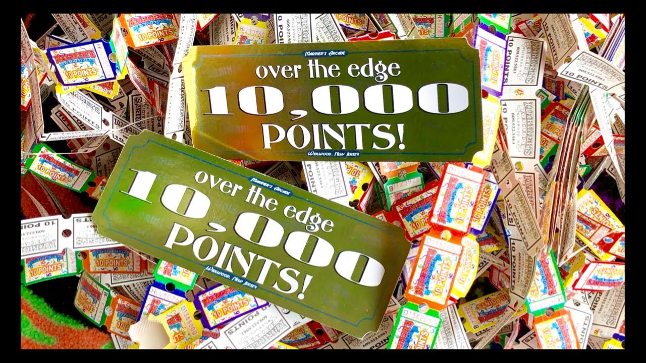 I WON ALL OF THE ARCADE TICKETS!! - YouTube