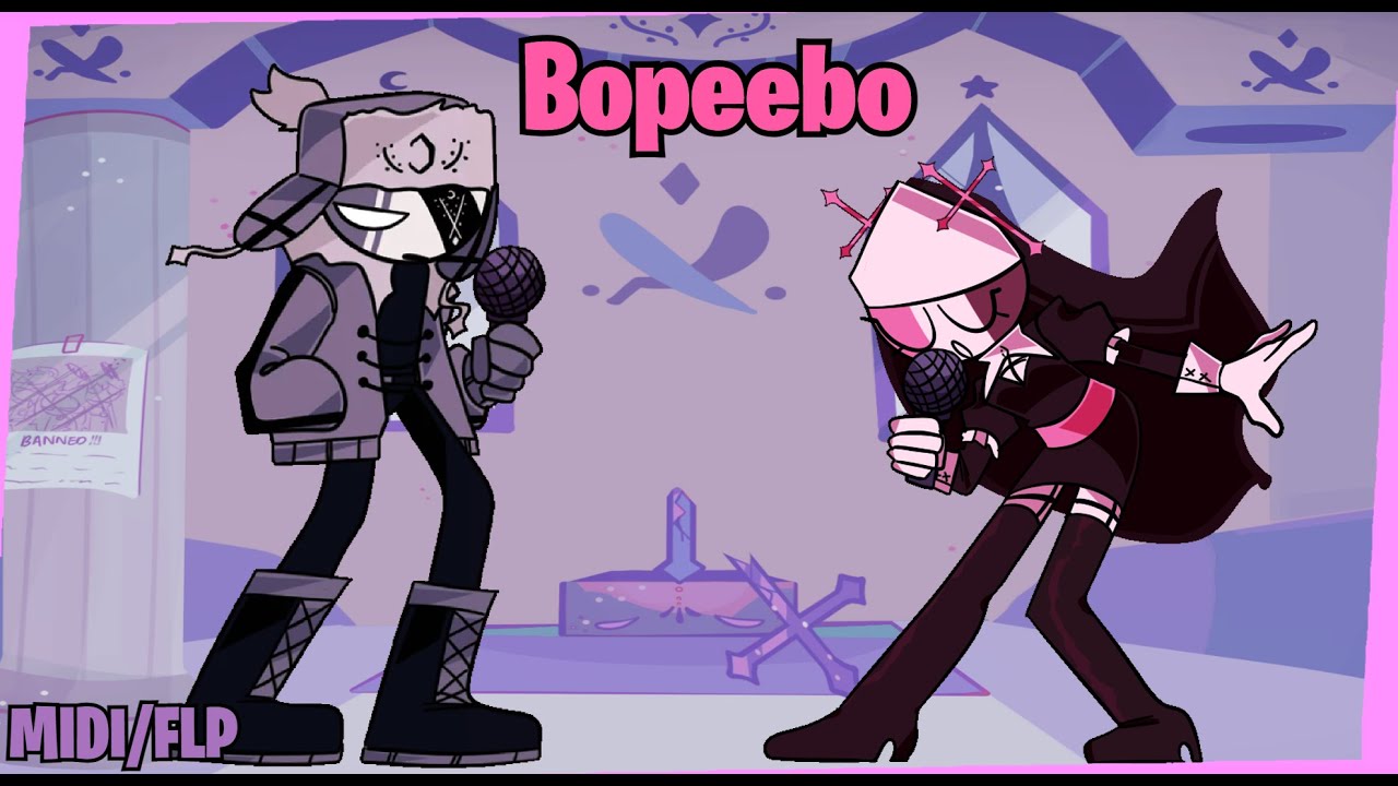 FNF Bopeebo (Friday Night Funkin) But Ruv And Sarvente Sing It 🎤 FNF ...