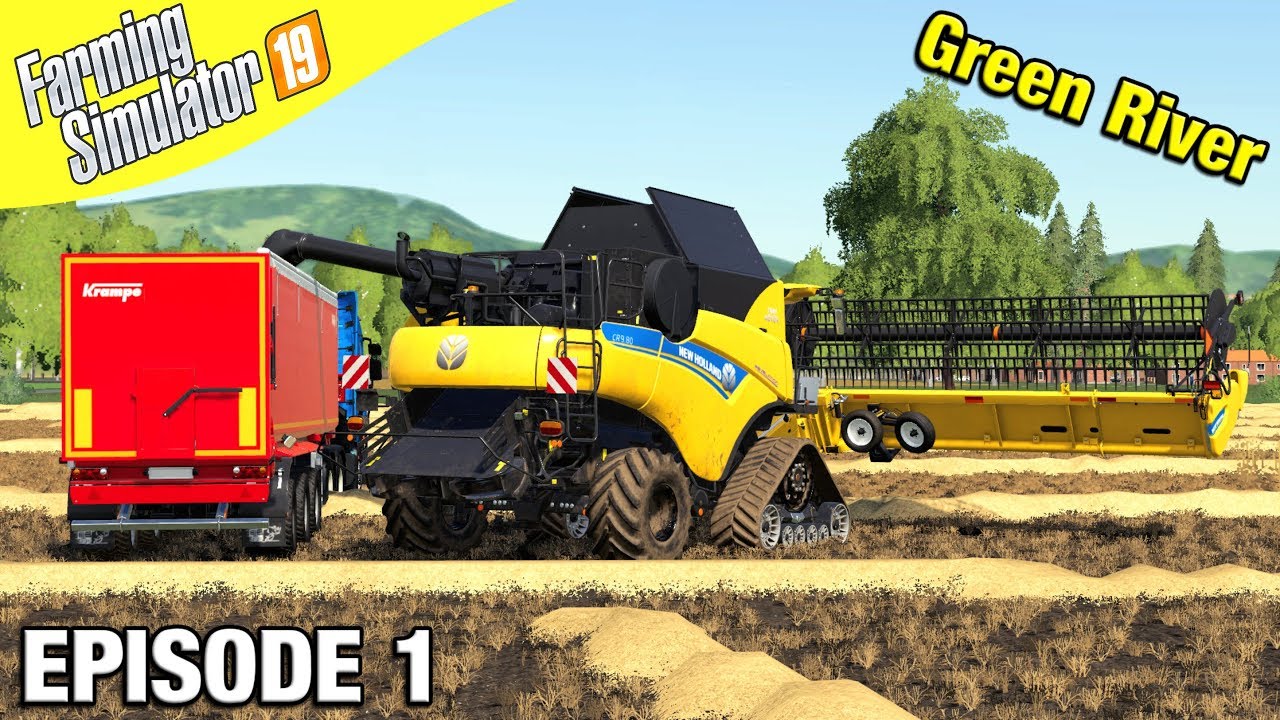 MOVING ON Farming Simulator 19 - Green River with Daggerwin Ep 1 - YouTube