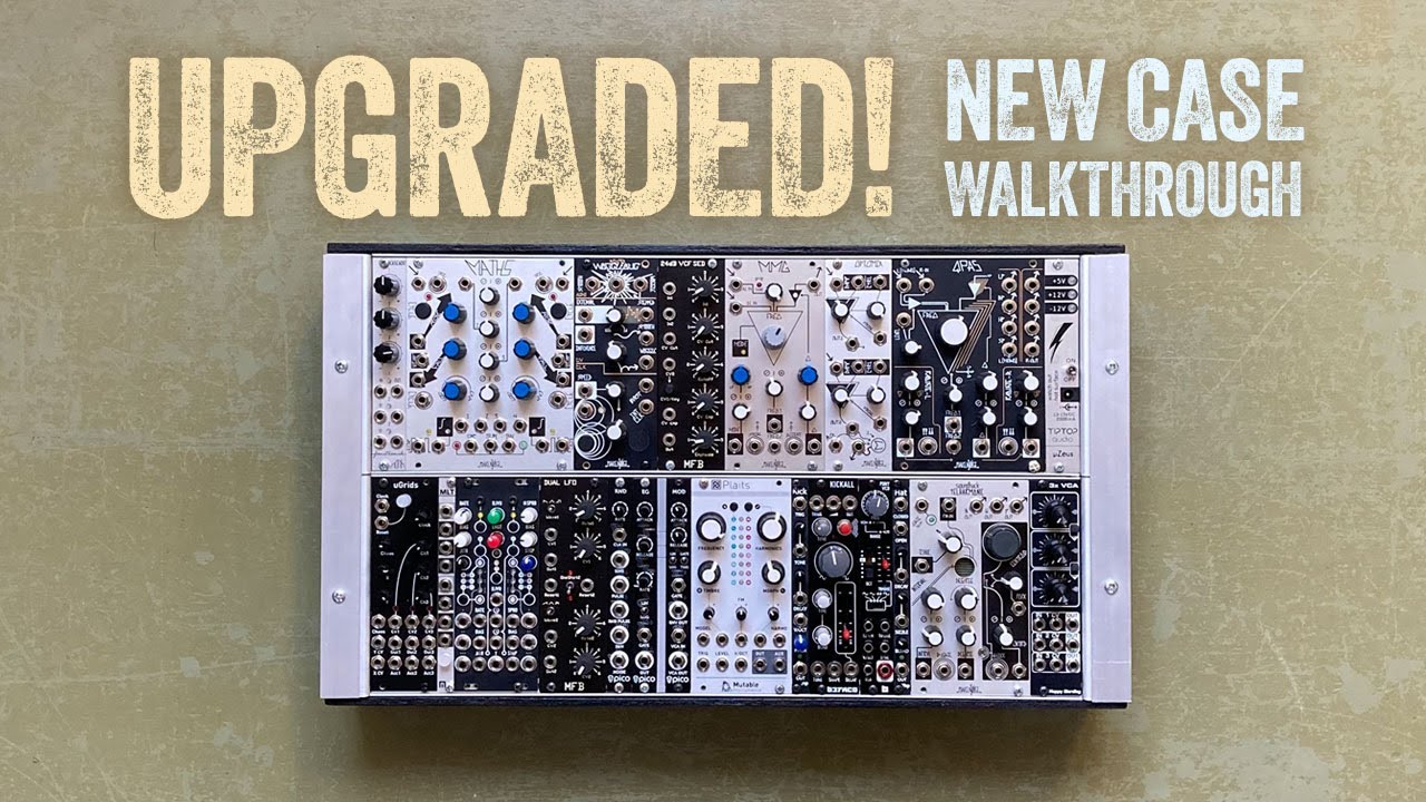 Beginning Eurorack Modular - One Year In - Case Upgrade! - YouTube