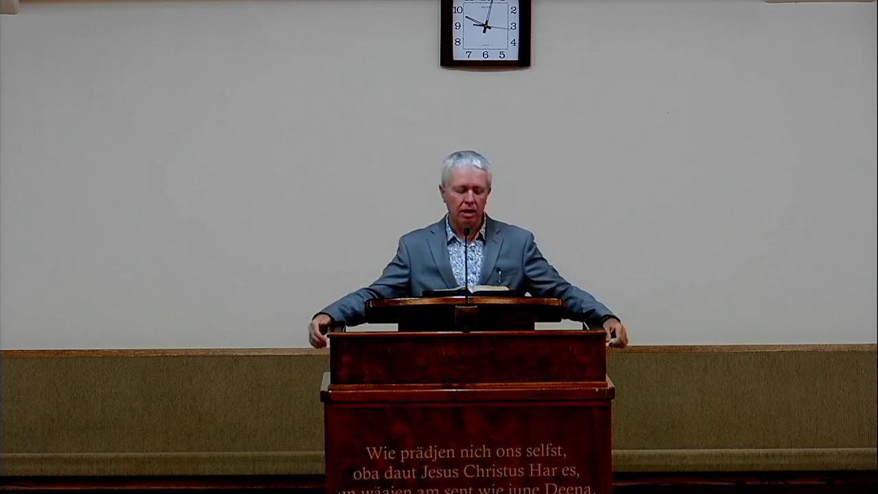 Prd John Loewen 14/09/2025 - YouTube