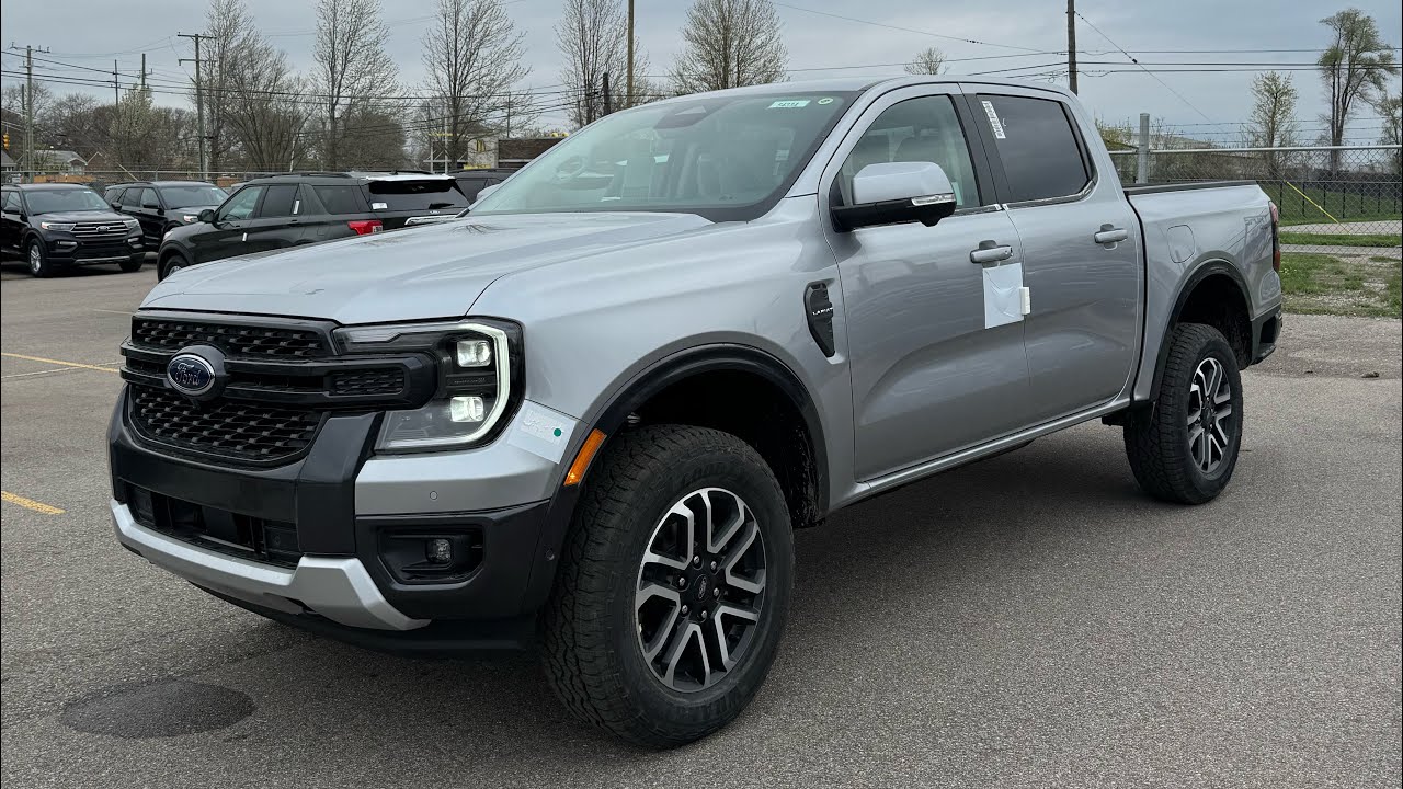 2024 Ford Ranger Lariat 500A Sport 4X4 Full Walk Around! - YouTube