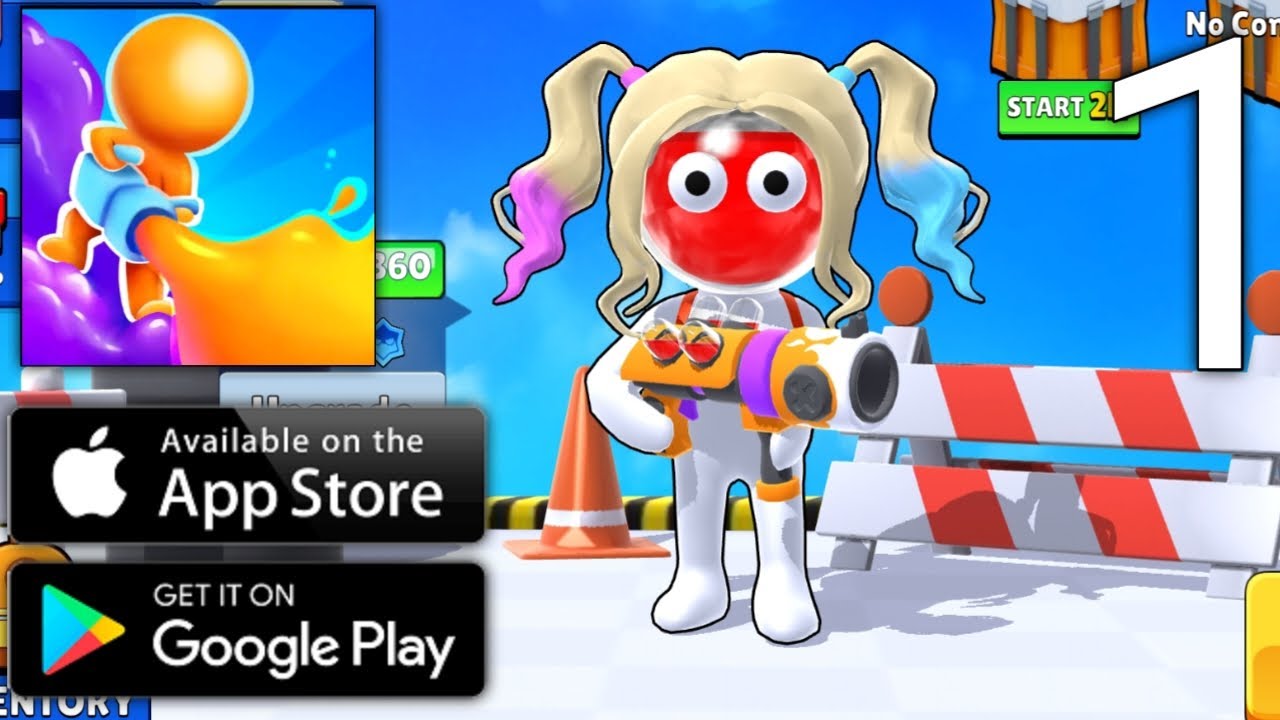 Dye Hard - Color War - Gameplay Walkthrough Part 1 (Android, IOS) - YouTube