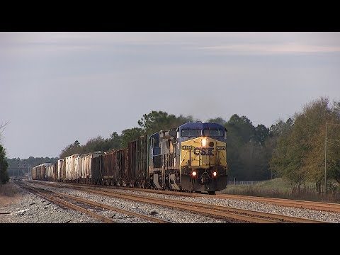 CSX action in FL & GA feat. L025, Q457, and Q443 - YouTube