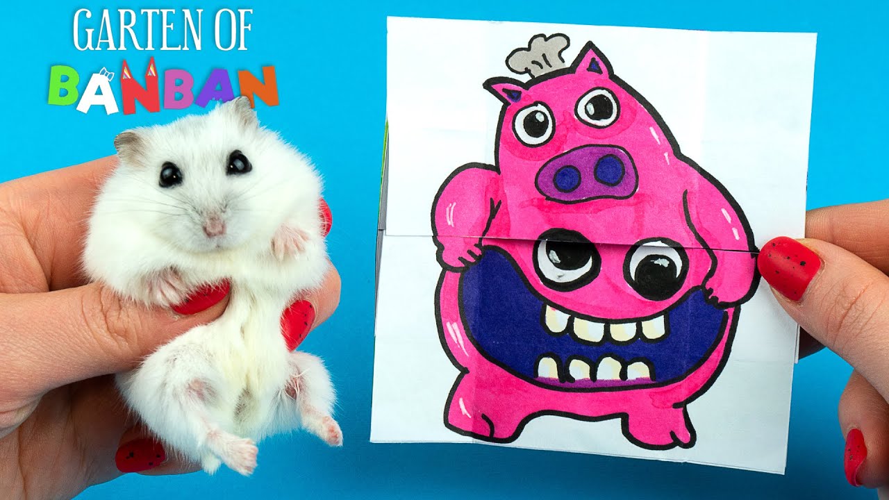 Drawing characters GARTEN OF BANBAN Paper Craft Idea | CHEF PIGSTER ...