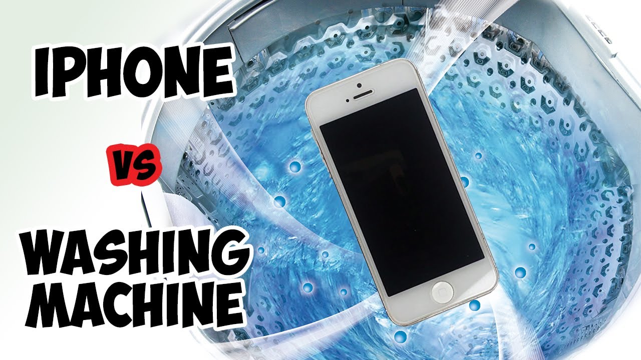 Repair Iphone From Washing Machine by Washing.. - YouTube