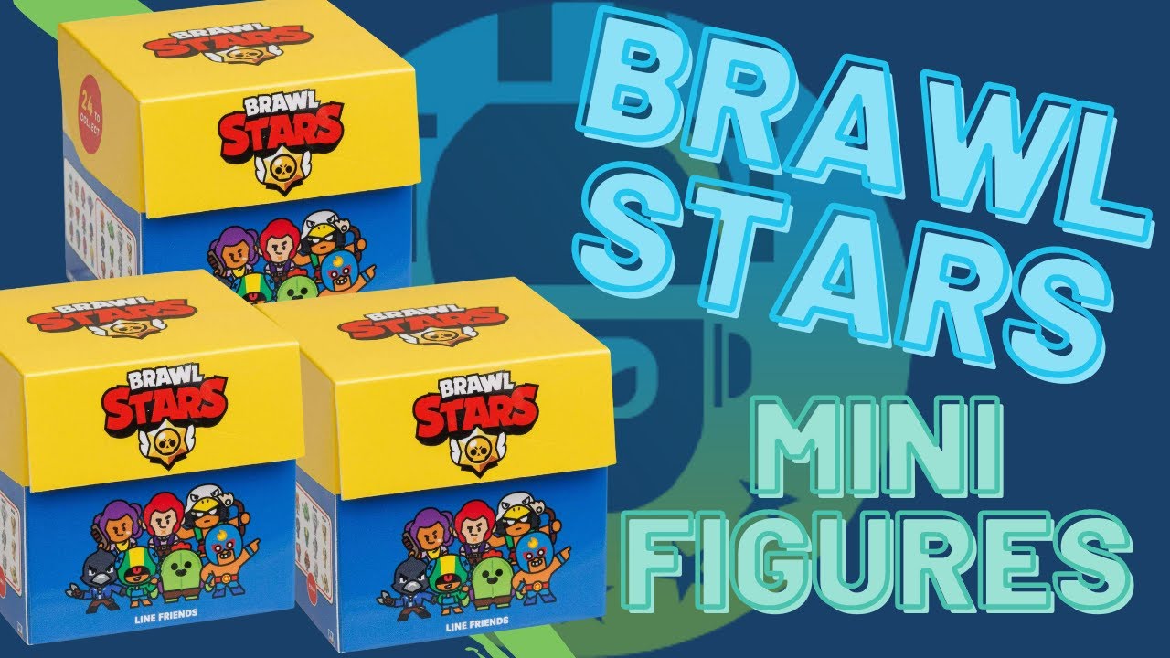 Brawl Stars Mini Figure Blind Box Unboxing Review | The Upside Down ...