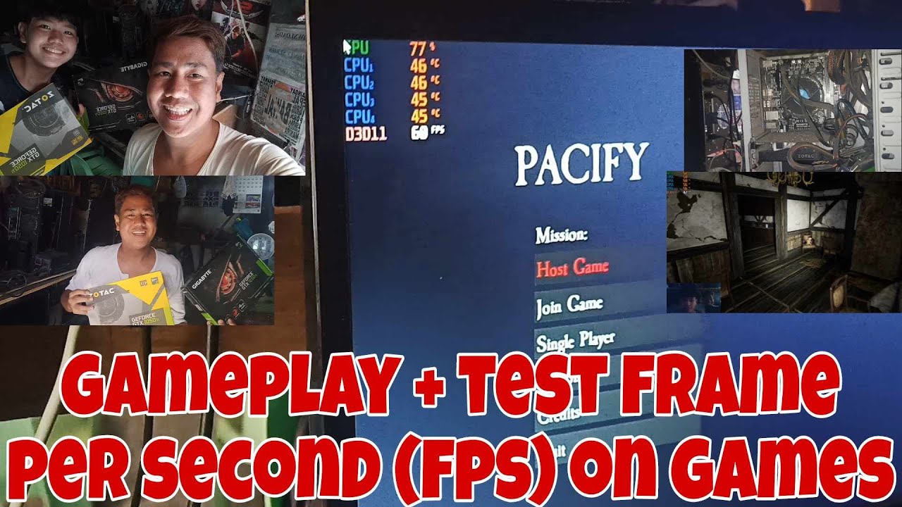 GAMEPLAY + TESTING FRAME PER SECOND (FPS) ON GAMES PACIFY l TAGALOG ...