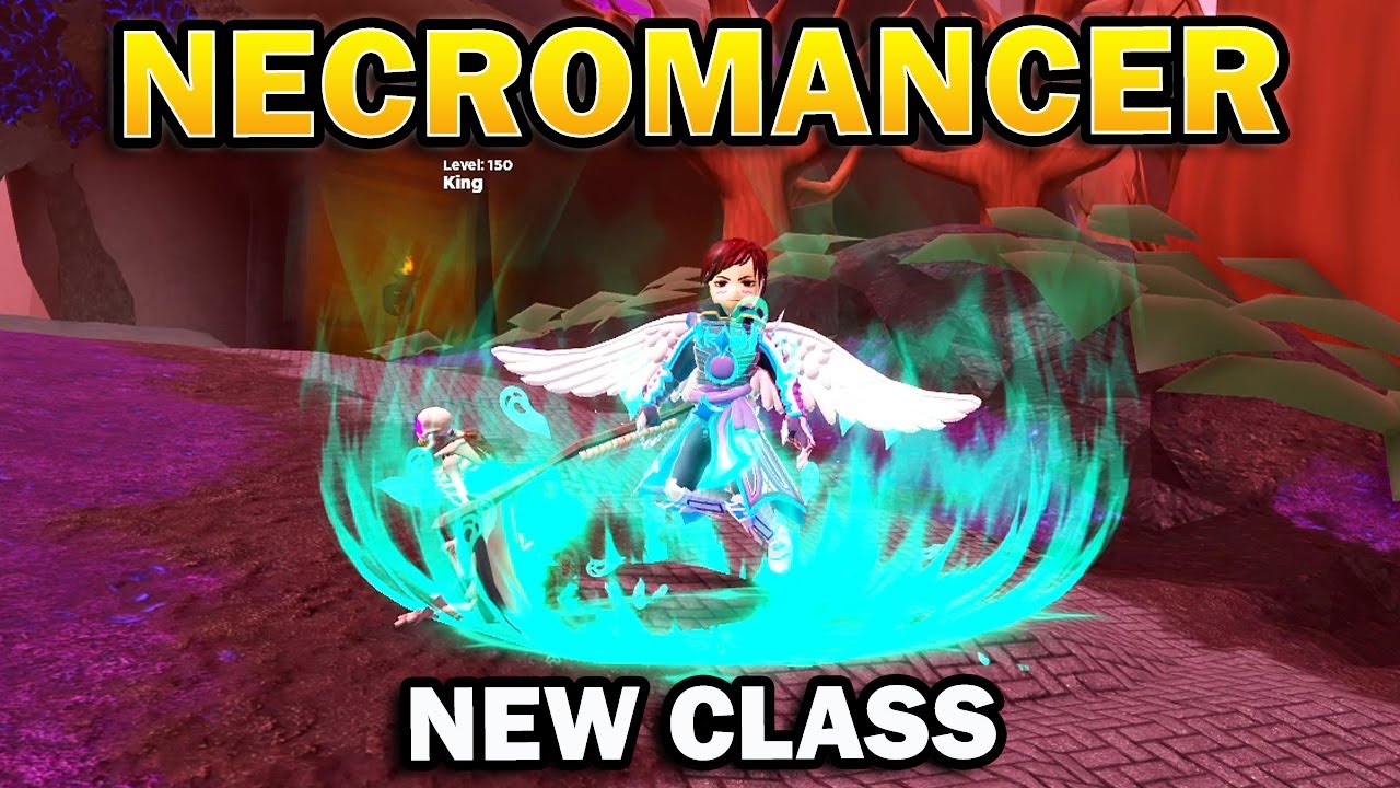 New NECROMANCER Class in World Zero on Roblox - YouTube