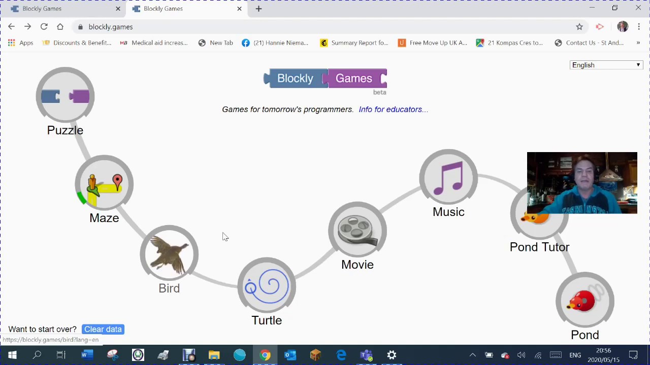 Grade 2 Blockly App Puzzle and Maze - YouTube