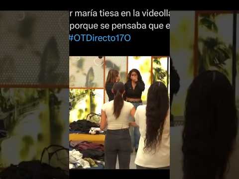 María Cruz llora por la llamada con su familia #ot2025 #operaciontriunfo #otdirecto #shorts #ot