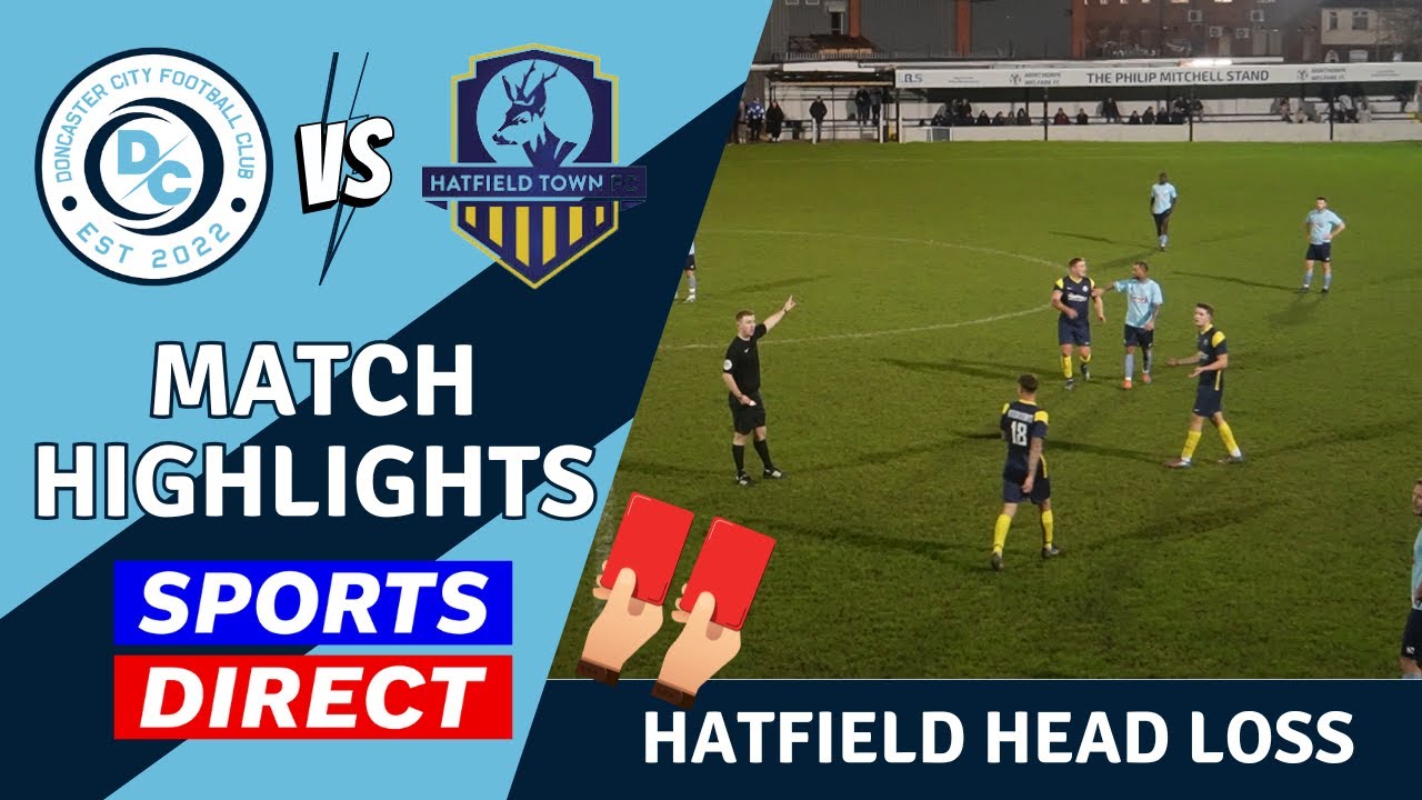 Hatfield Head loss - Doncaster City FC v Hatfield Town FC - Non League ...