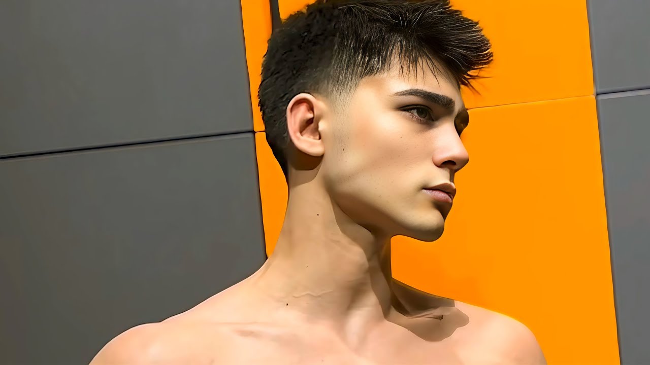 Young man flexing muscles |Emir Cembekli| - YouTube