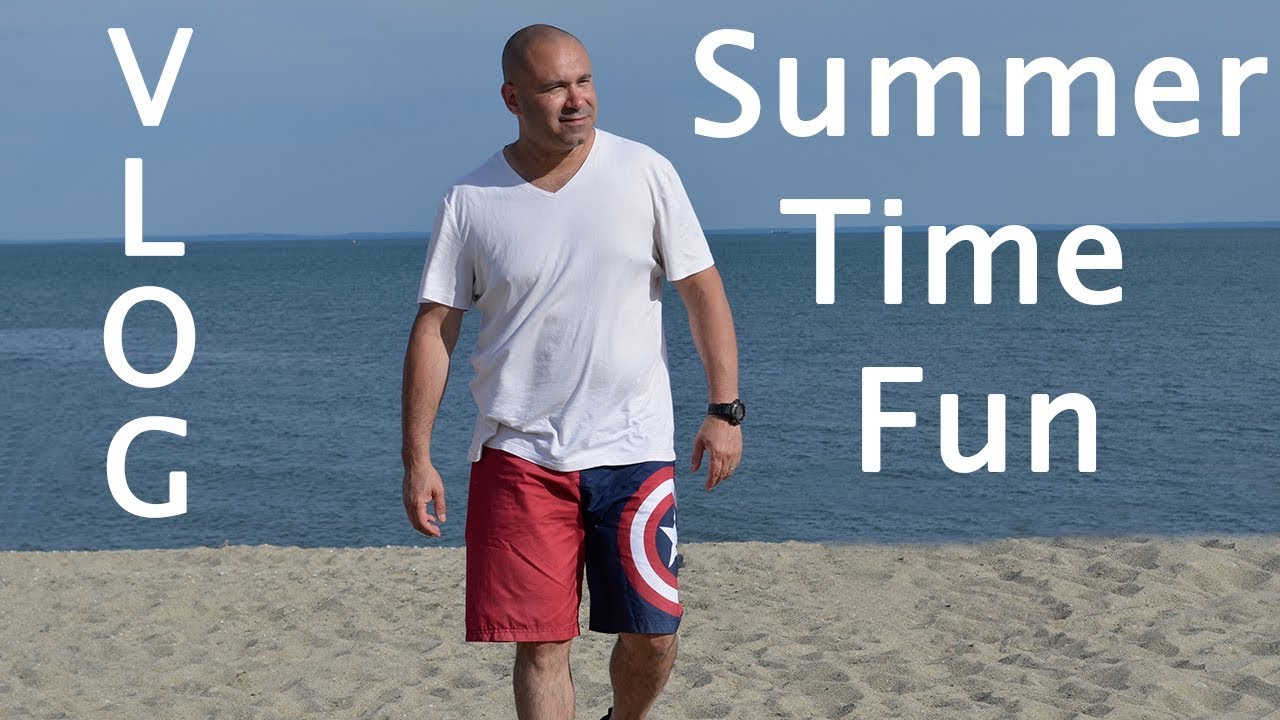 Summer Time Day At The Beach 😀 Vlog with Friends and Family 2017 - YouTube