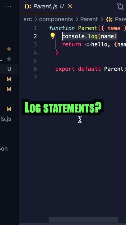 Use console.log() the easy way - YouTube
