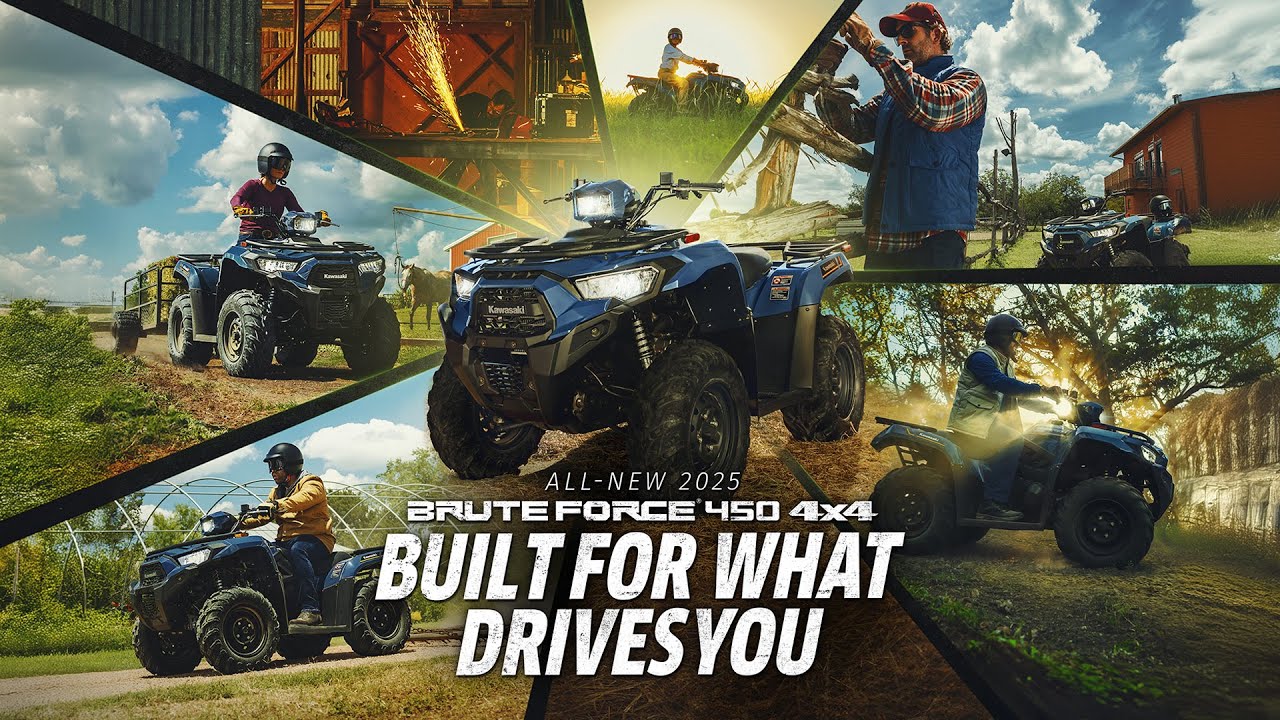 The All-New 2025 Brute Force 450 | Official Video - YouTube