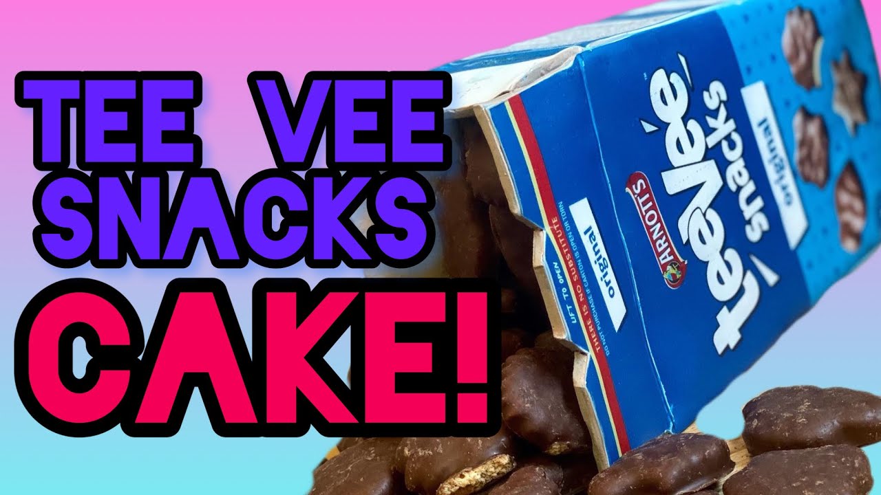 TEE VEE SNACKS CAKE! Decorating tutorial - YouTube