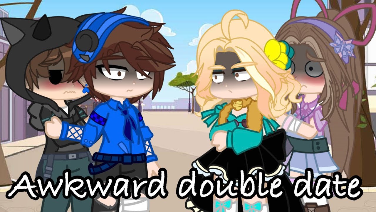 Awkward double date Gacha club short - YouTube