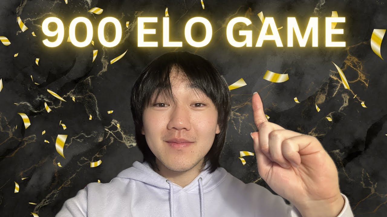 900 ELO Chess Game | Road To 1000 ELO - YouTube