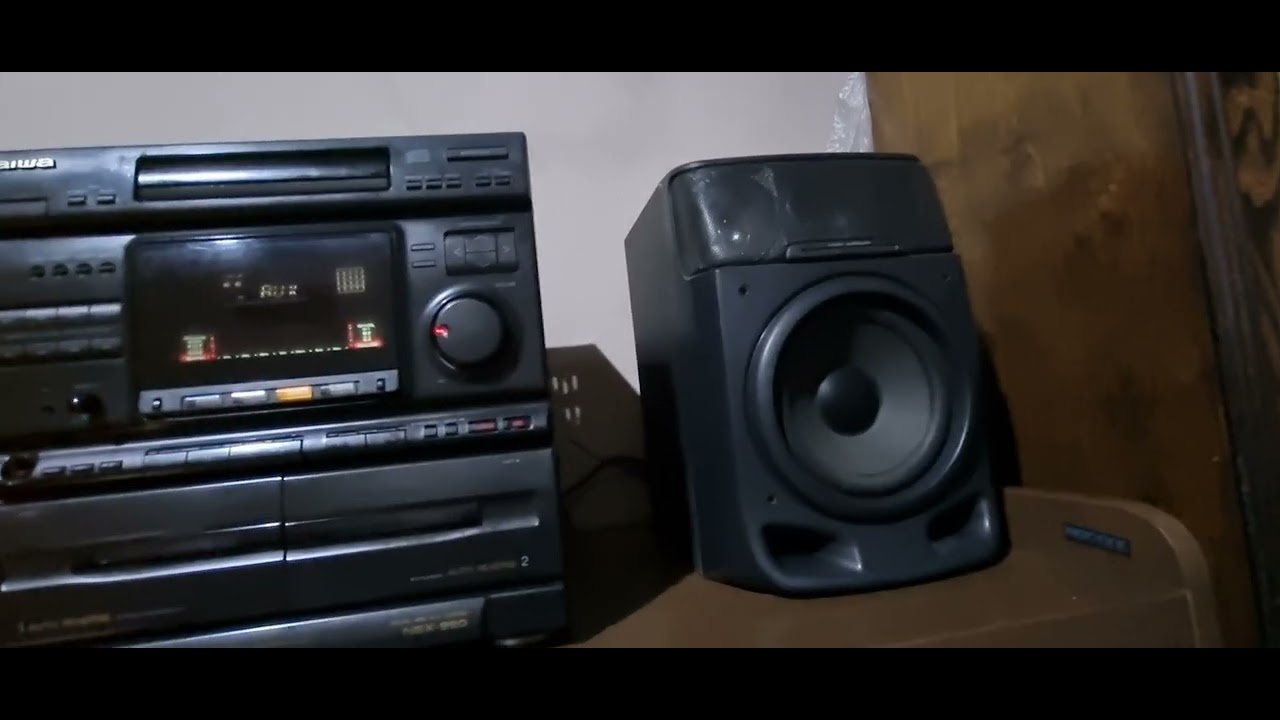 AIWA NSX-990 DEMO FUNCIONANDO CON FALLAS - YouTube