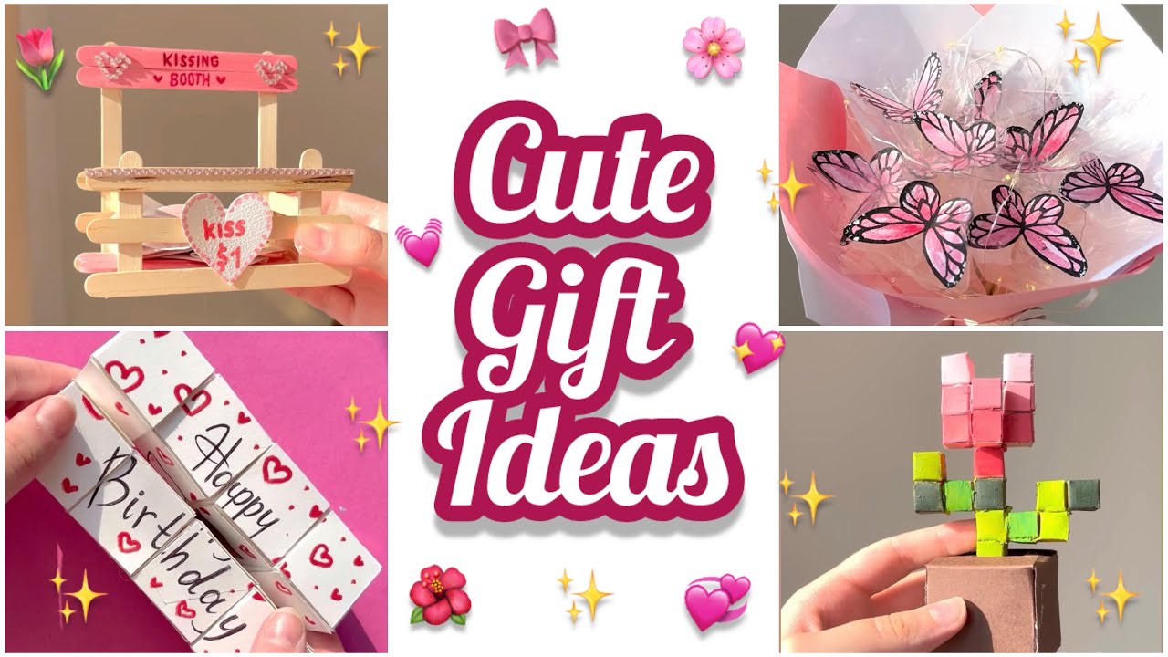 4 ideas | DIY Birthday Gift Ideas | Cute Gifts | Easy Present Ideas ...