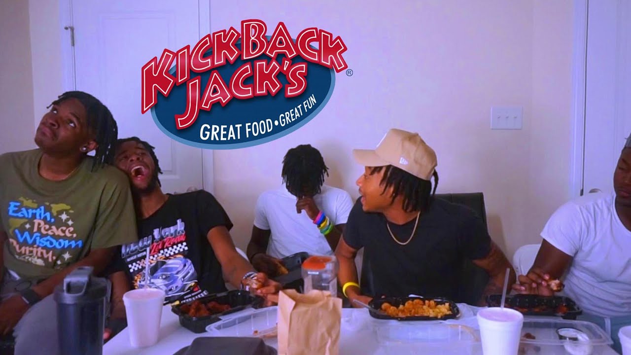 Kickback Jacks Mukbang / Q&A * HILARIOUS 😂😂 Ft. NFOF - YouTube